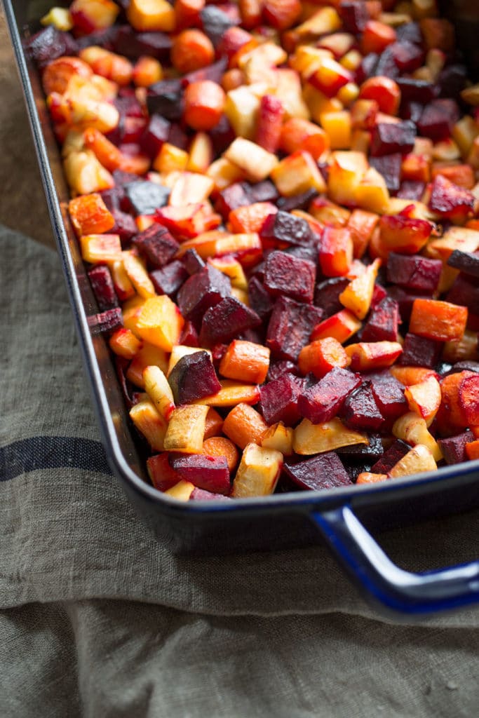 Rainbow Roasted Root Vegetables - Autoimmune Wellness