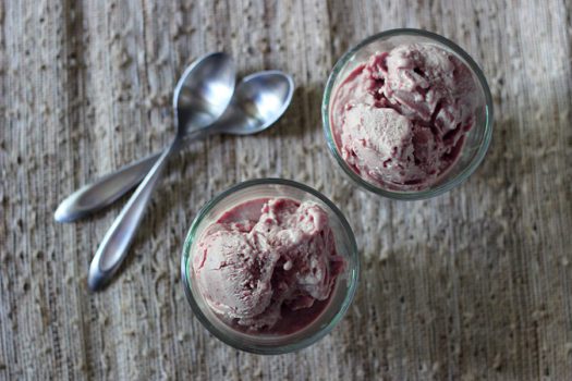 Strawberry Basil Balsamic Ice Cream - Autoimmune Wellness