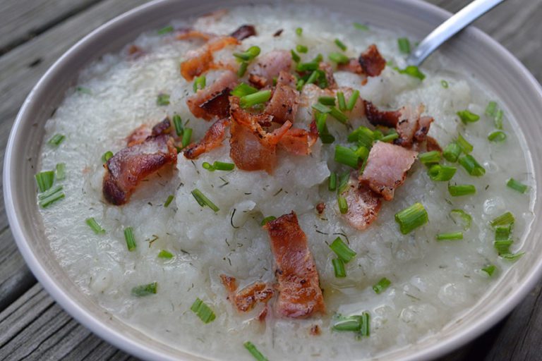 Turnip-Dill Puree with Crisp Bacon and Chives - Autoimmune Wellness