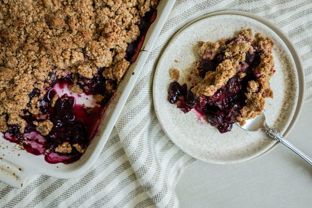 AIP Blueberry Crumble