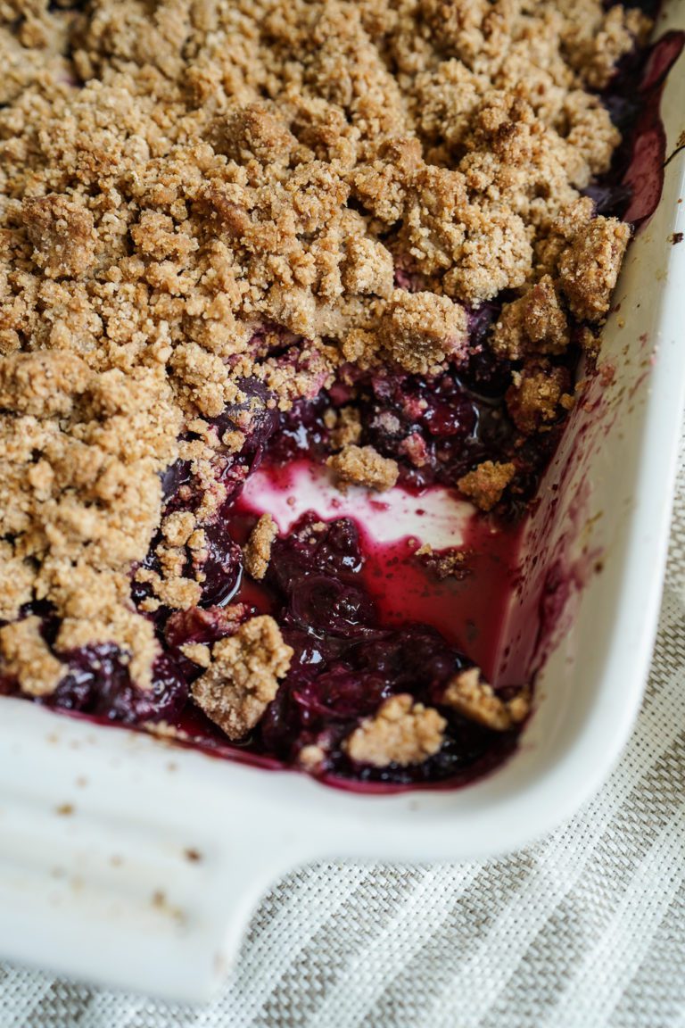 AIP Blueberry Crumble