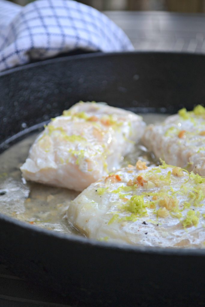 Pan Fried White Fish with Lime and Garlic - Autoimmune Wellness