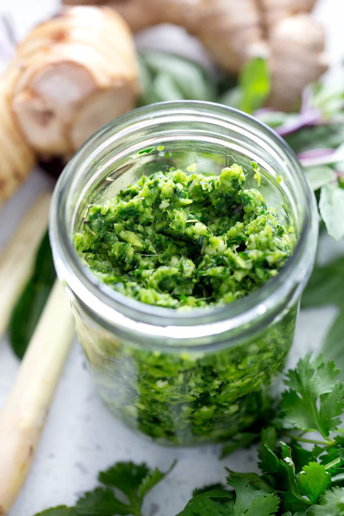 AIP Green Thai Curry Paste - Autoimmune Wellness