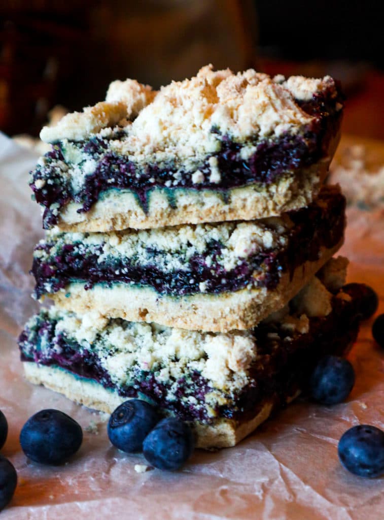 Blueberry Crumble Bars - Autoimmune Wellness